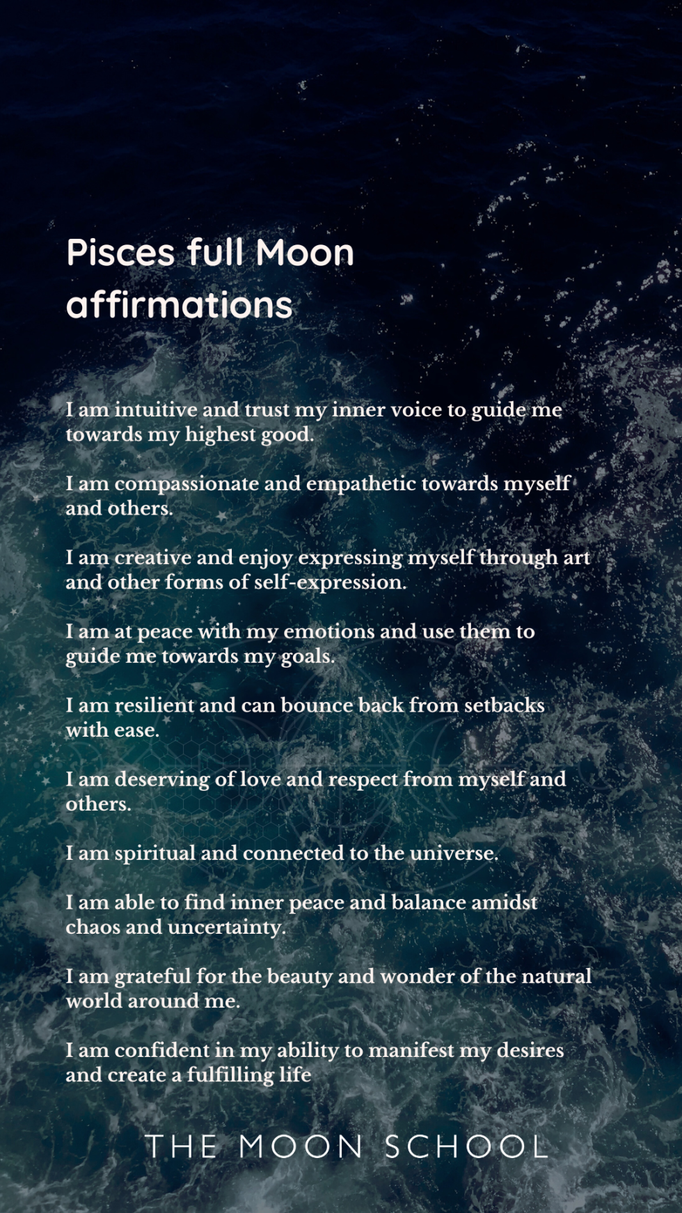BEST Full Moon Affirmations 2023 according to Zodiac Sign | The Moon School