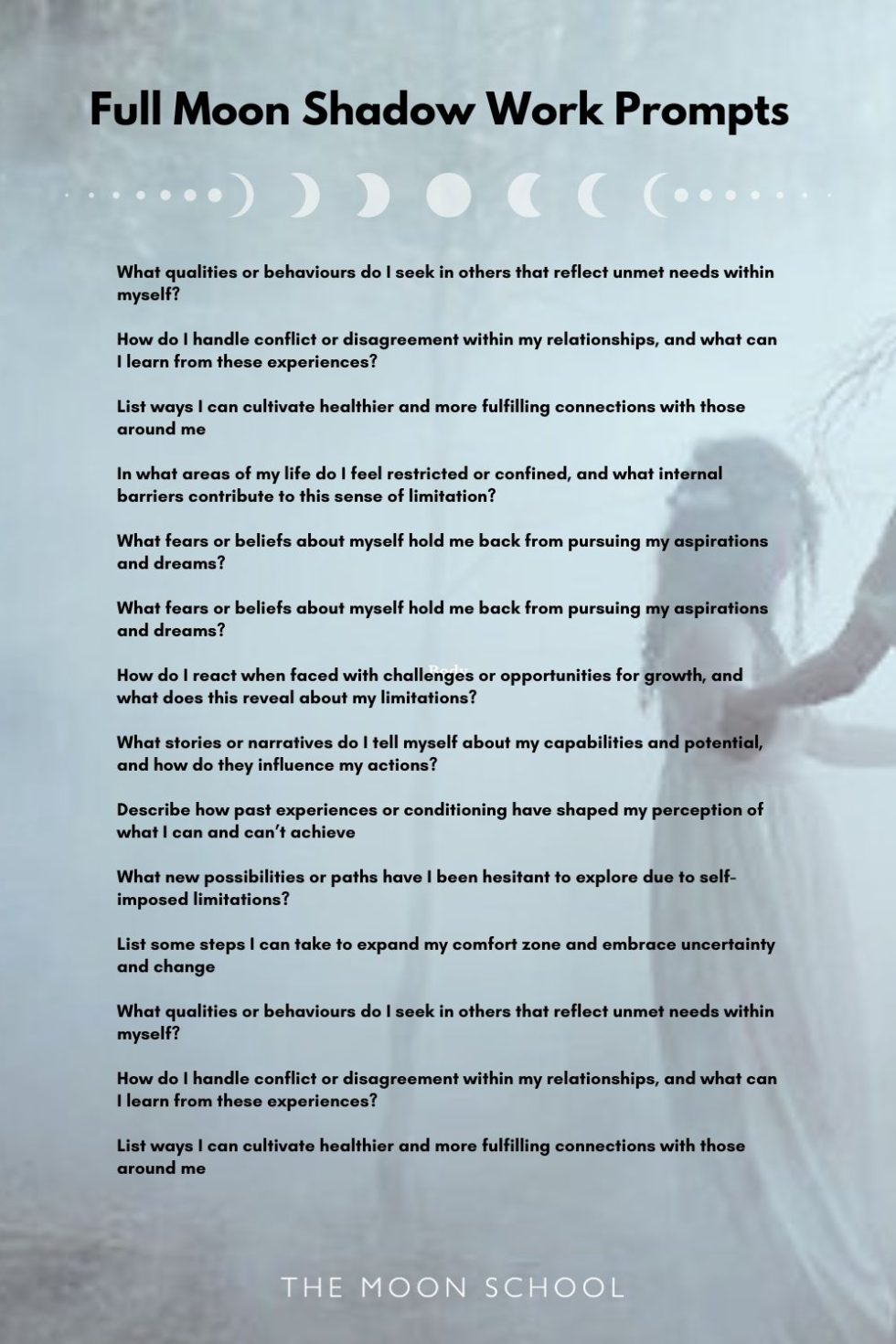 Full Moon Shadow Work: 50 Journal Prompts to Illuminate Your Inner Gold ...
