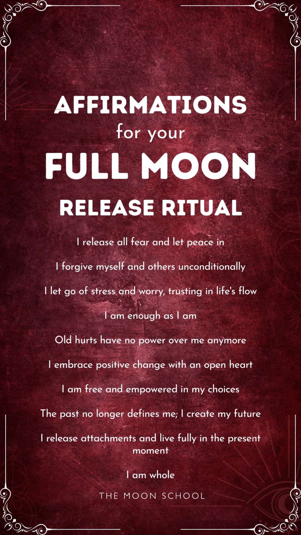Try this (step-by-step) Full Moon Release Ritual and Let it GO! | The Moon School