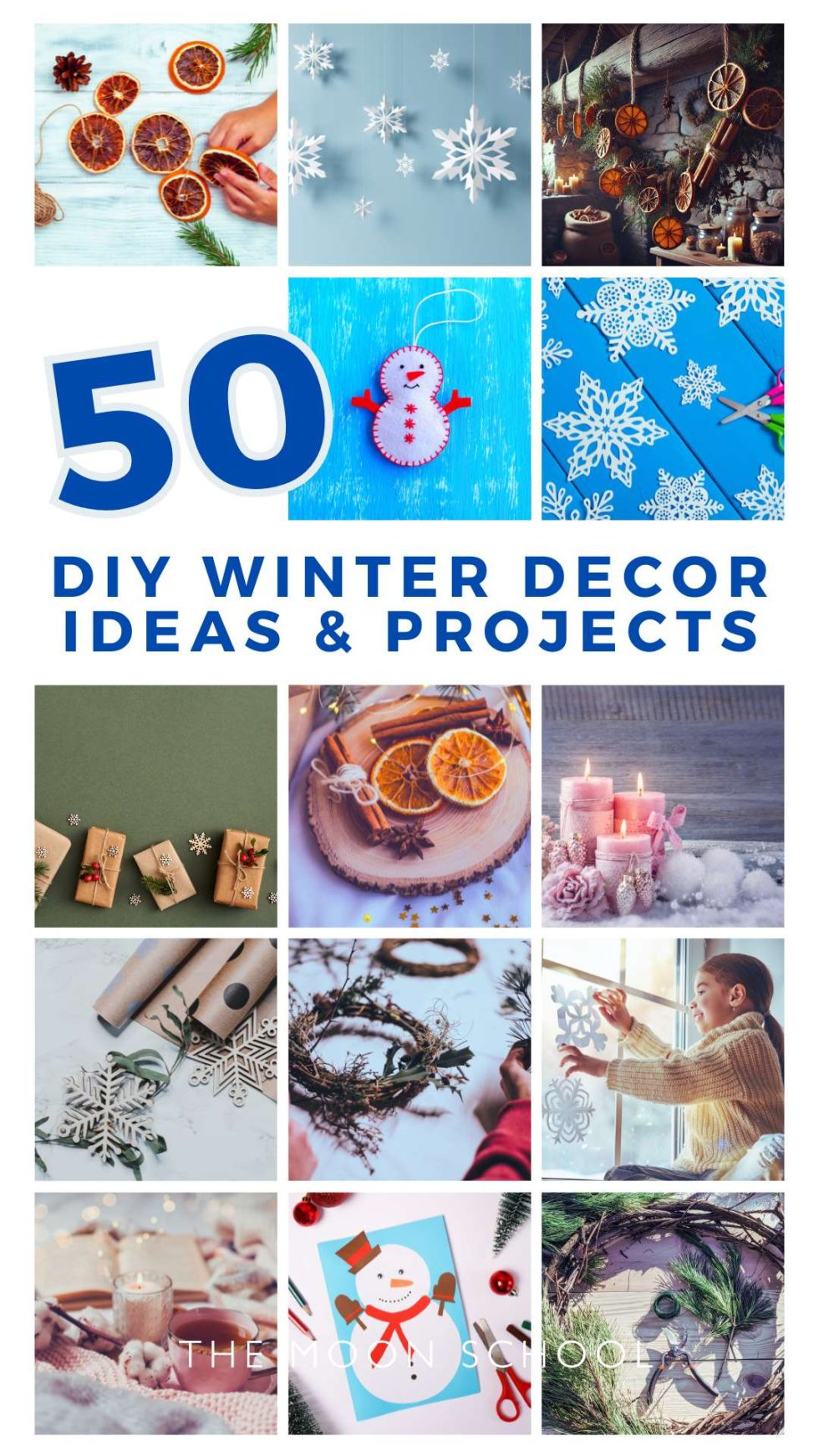 50 Modern, Simple Winter Decorations DIY Ideas for a Magical Festive ...