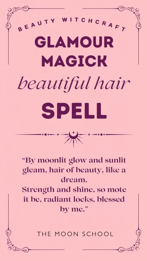 Try this Glamour Magick Spell: DIY Hair Tonic for Luscious Locks! | The Moon School