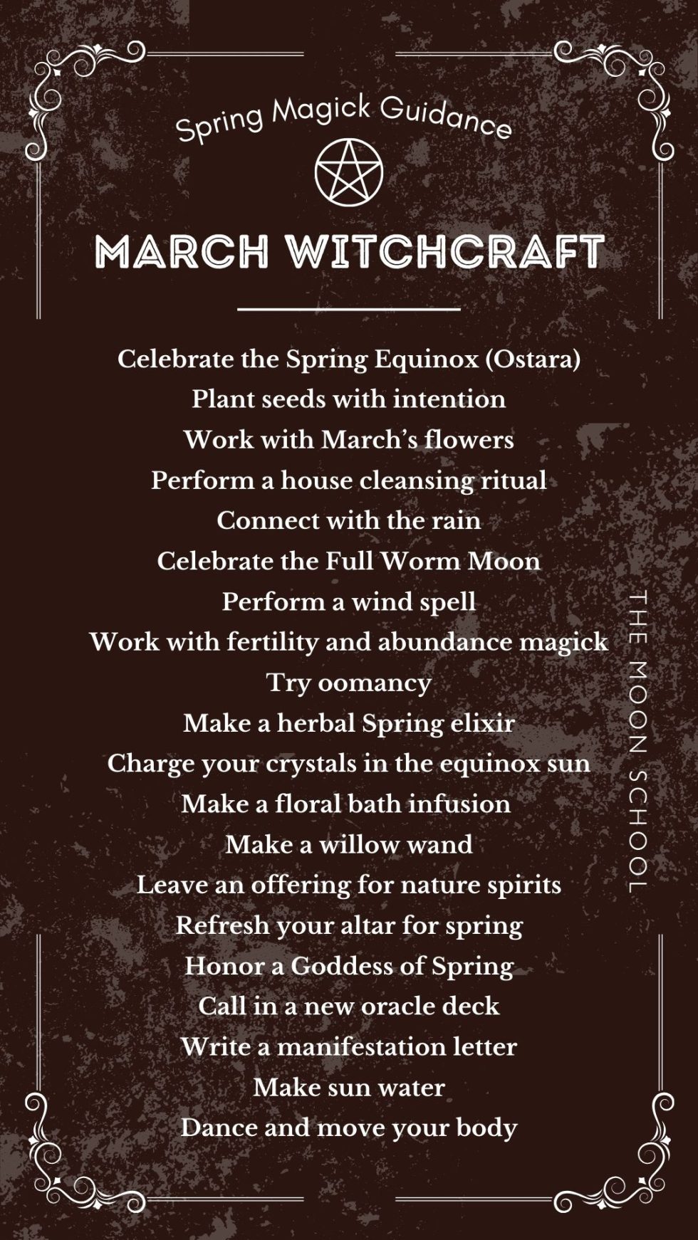 March Witchcraft: 20 Magickal Tasks, Tips, Crafts & Spells for the ...