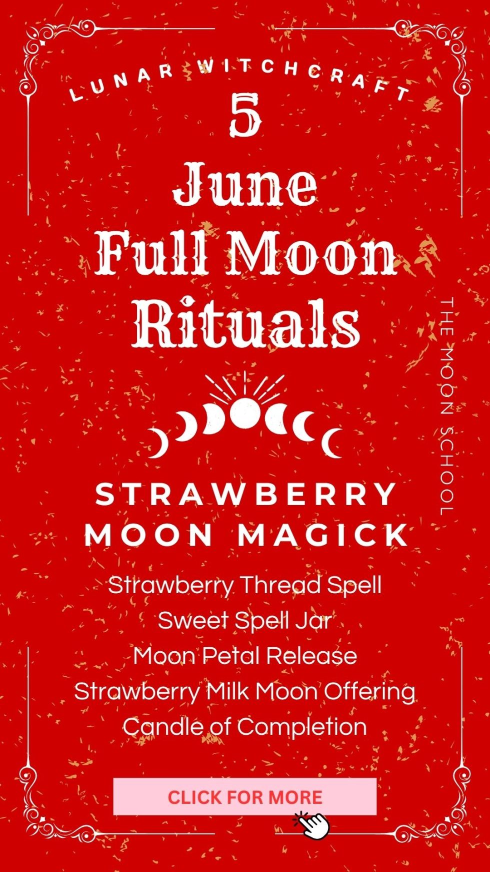 5 Sweet & Juicy Rituals for June's Full Strawberry Moon | The Moon School
